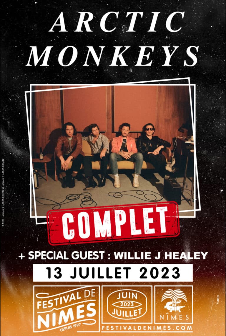 ARCTIC MONKEYS WILLIE J HEALEY – Festival de Nîmes