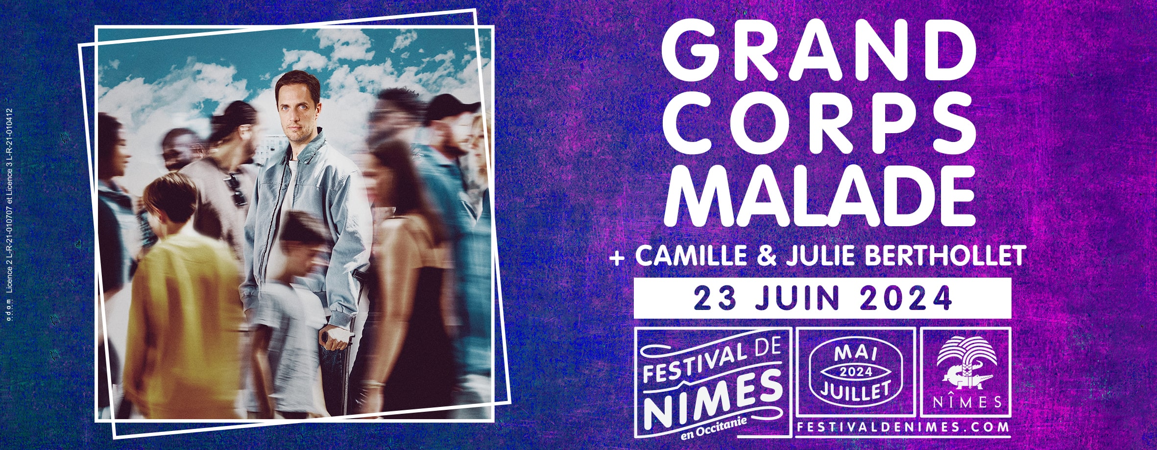 Grand Corps Maladecamille And Julie Berthollet Festival De Nîmes