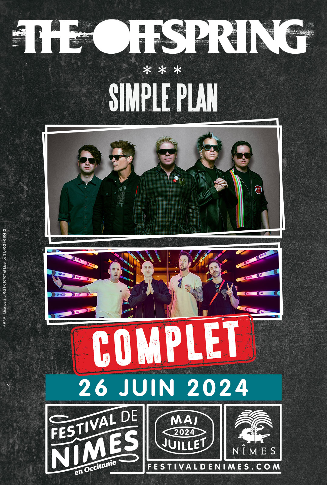 THE OFFSPRINGSIMPLE PLAN – Festival de Nîmes
