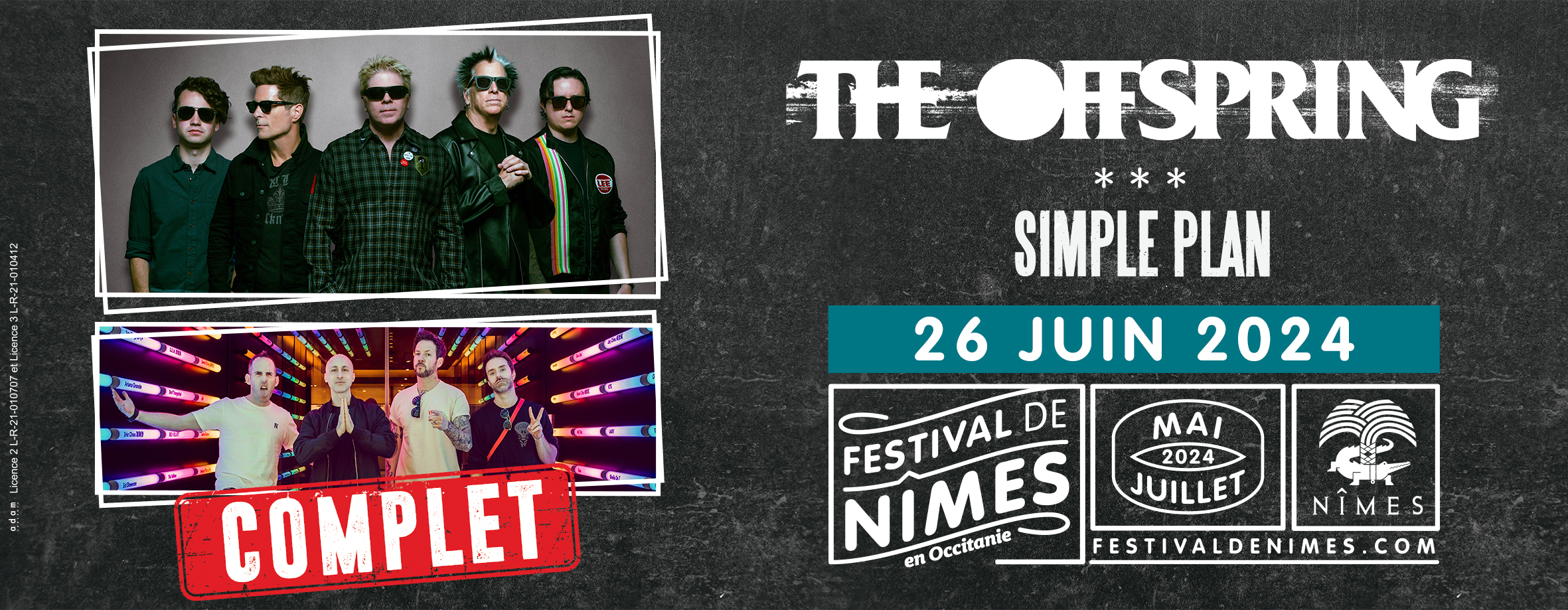 THE OFFSPRINGSIMPLE PLAN – Festival de Nîmes