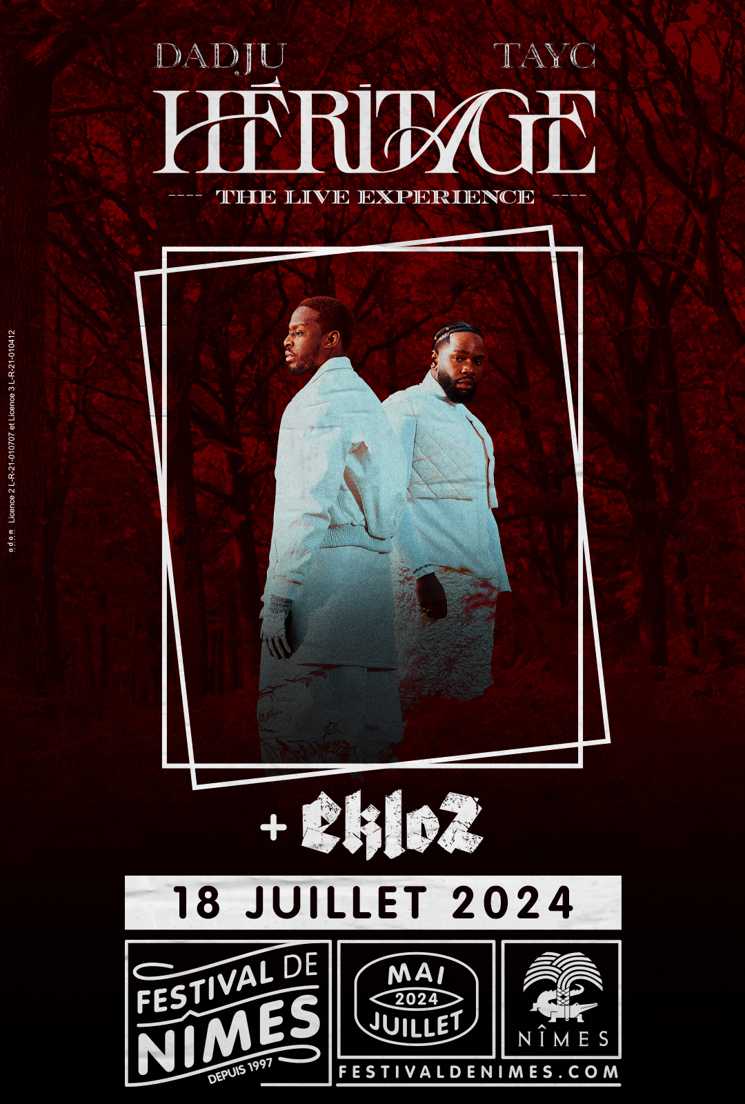 DADJU & TAYCEKLOZ – Festival de Nîmes