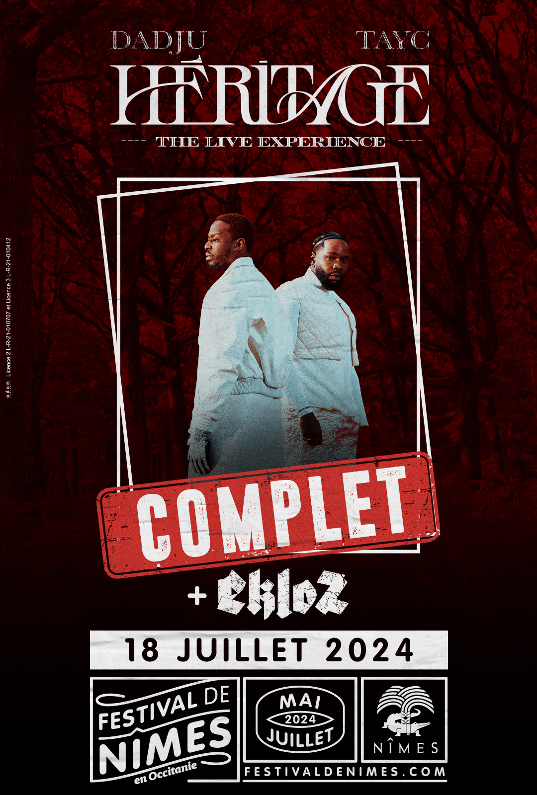 DADJU & TAYCEKLOZ – Festival de Nîmes